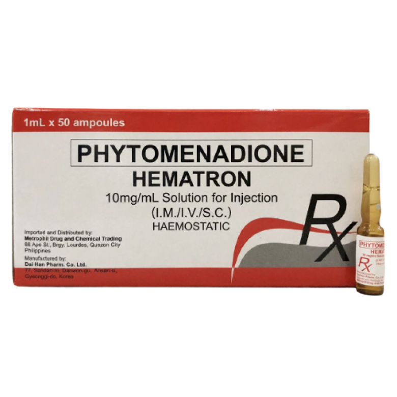 Phytomenadione (Hematron) - Delex Pharma